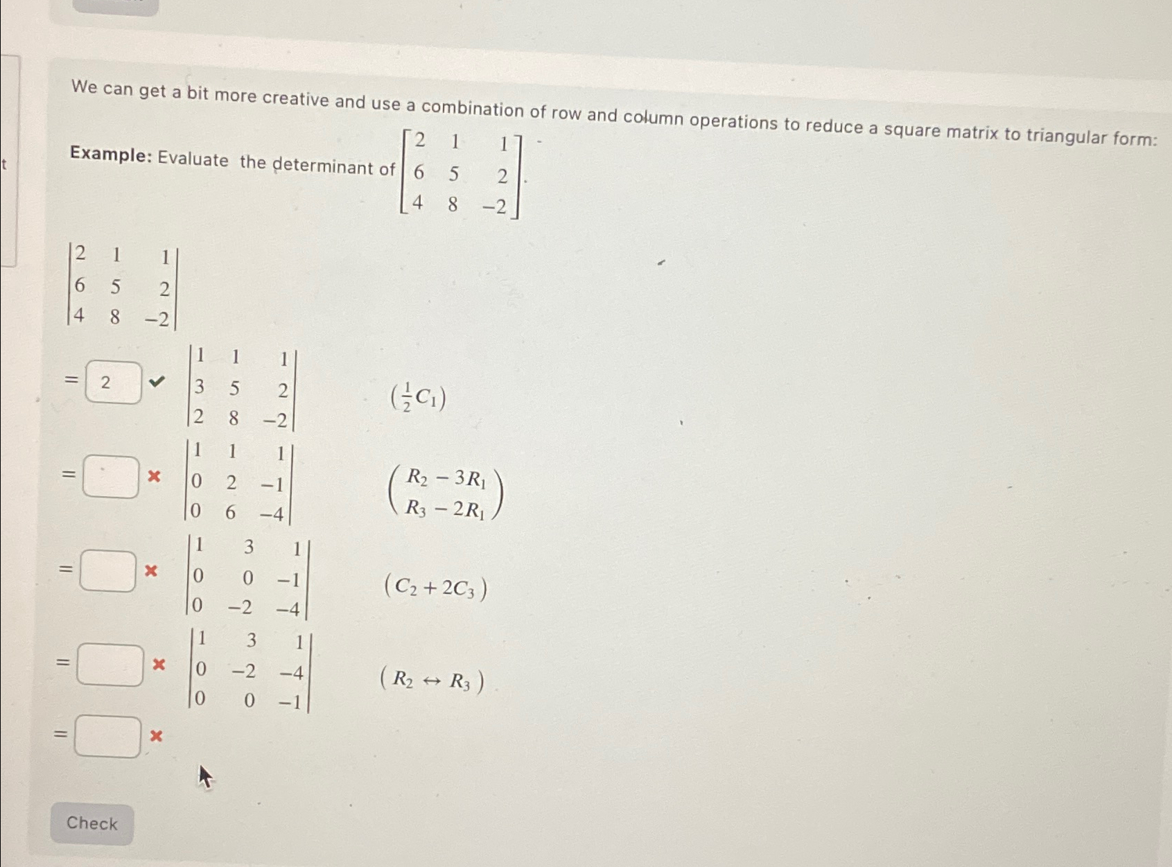 Solved We can get a bit more creative and use a combination | Chegg.com