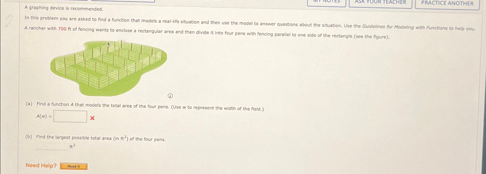 Solved PRACTICE ANOTHERA graphing device is recommended,A | Chegg.com