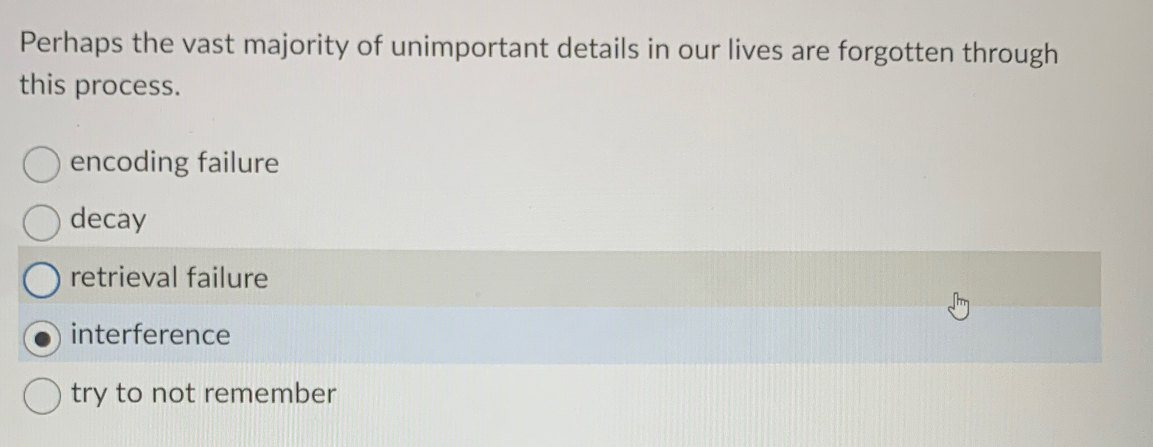 Solved Perhaps the vast majority of unimportant details in | Chegg.com