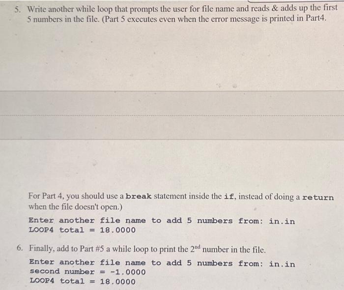 Solved 1. Write a small piece of code that prompts the user | Chegg.com