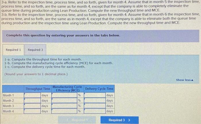 Solved Problem 10-19 (Algo) Internal Business Process | Chegg.com