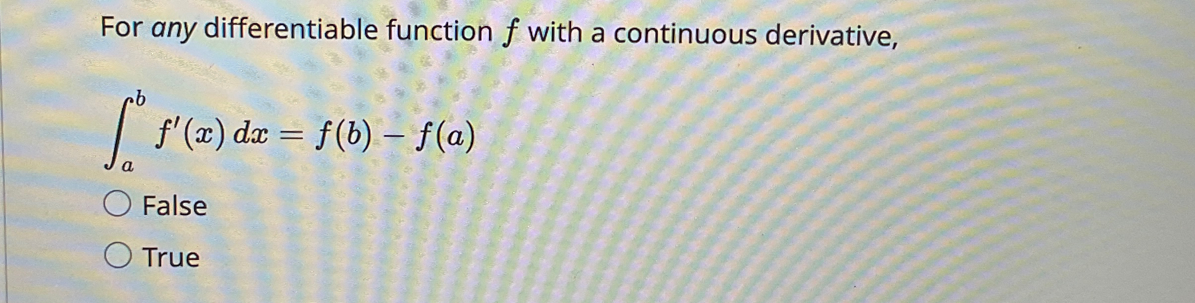 Solved For any differentiable function f ﻿with a continuous | Chegg.com