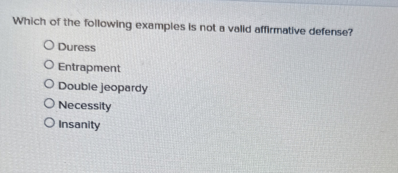 Solved Which of the following examples is not a valid | Chegg.com