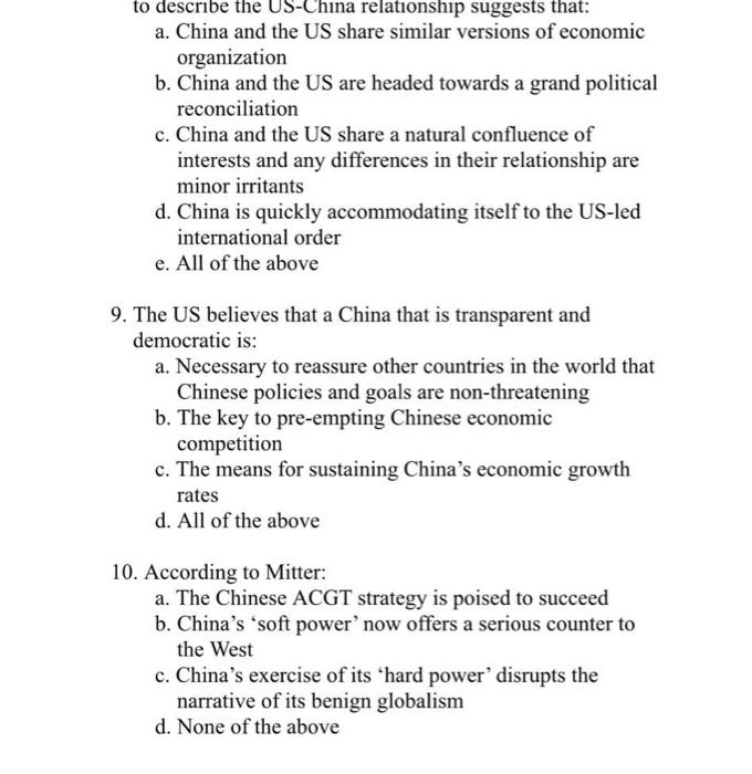 Multiple Choice Note: There may be more than one | Chegg.com