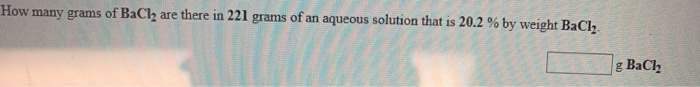 Solved An aqueous solution of iron(III) chloride, FeCl3, | Chegg.com