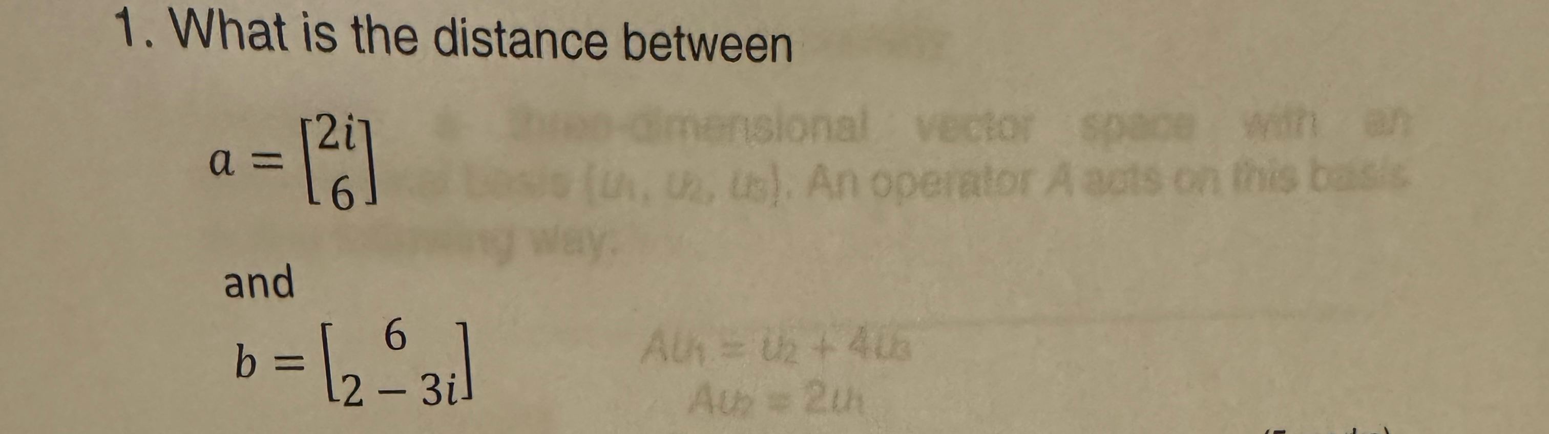 Solved What is the distance | Chegg.com