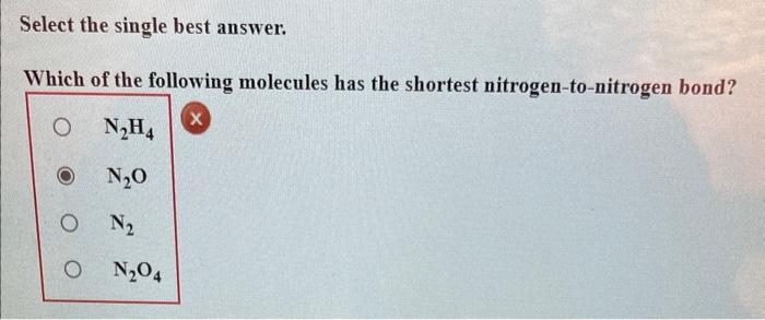 Solved Select the single best answer. Which of the following | Chegg.com