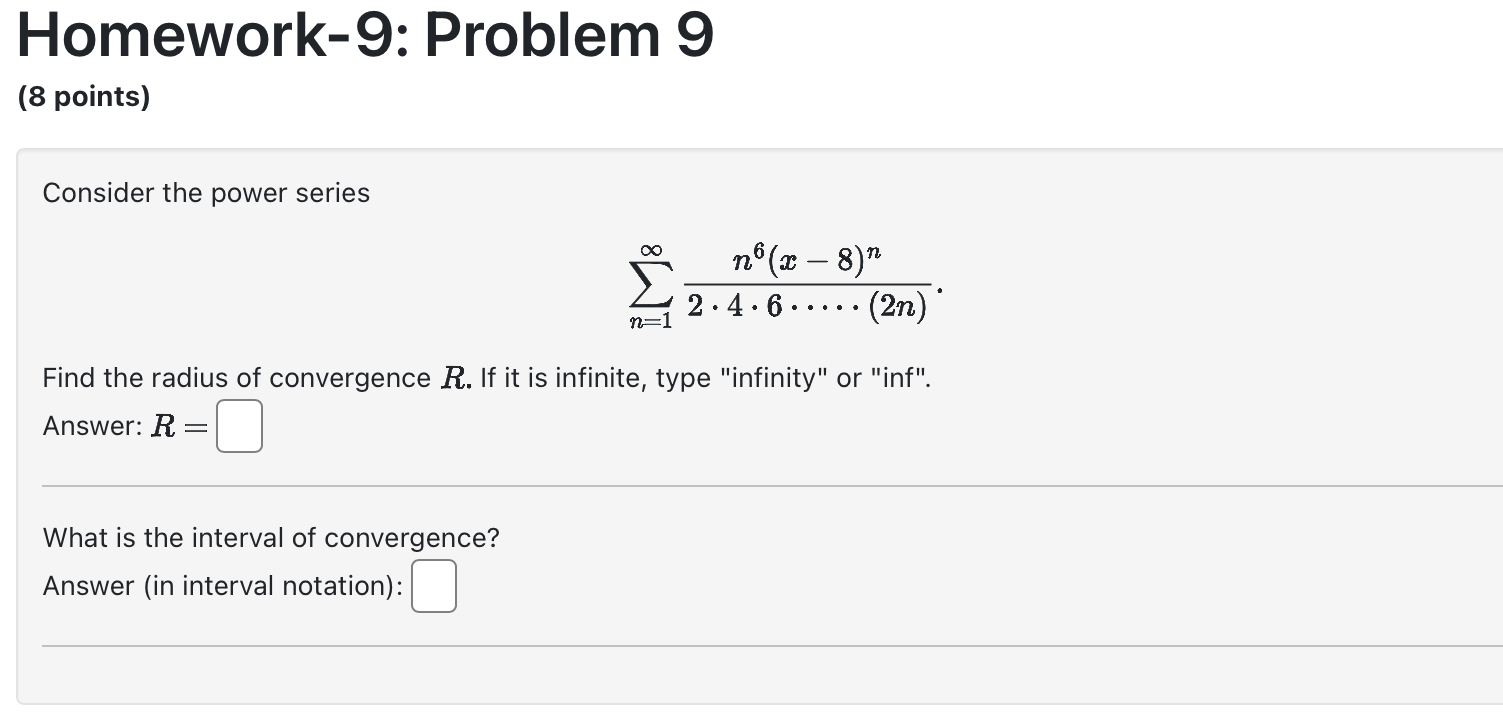 Solved Homework 9 Problem 9 8 ﻿points Consider The Power