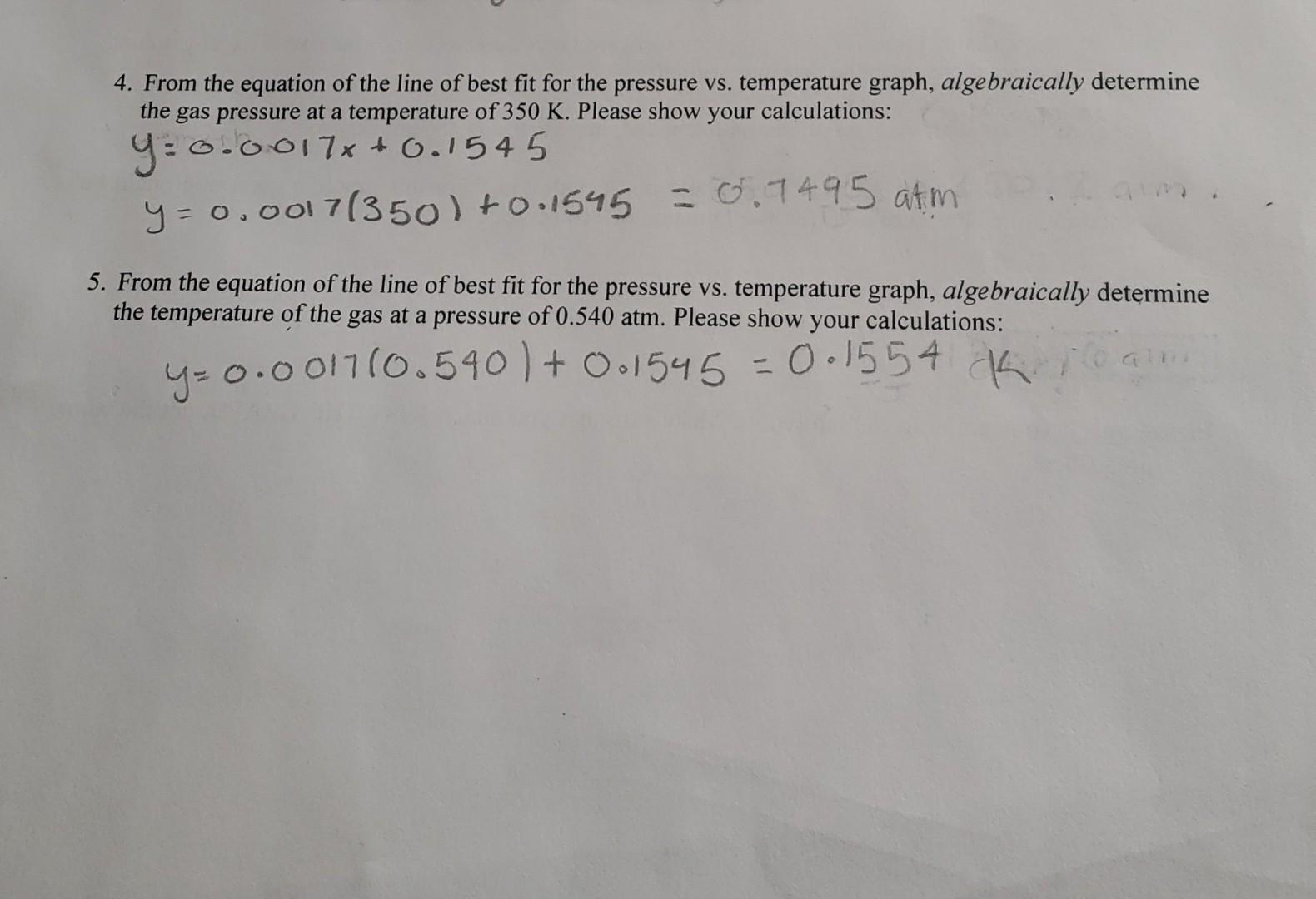 Solved LAB SECTION: Name: GRAPHING ACTIVITY LAB REPORT | Chegg.com