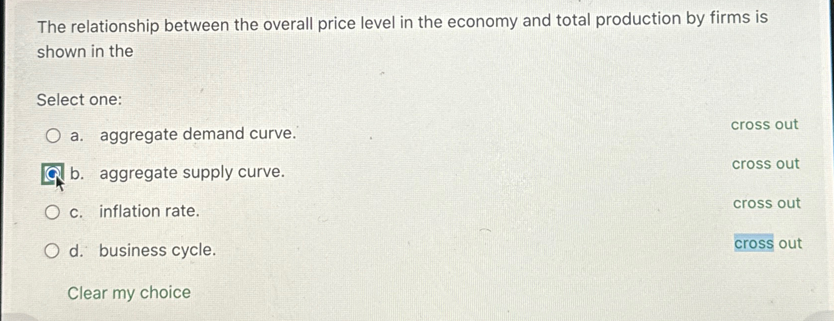 Solved The relationship between the overall price level in | Chegg.com