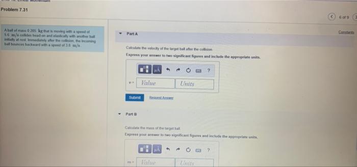 Solved Problem 7.31 Go Abolum that might 56 m/s badan anda | Chegg.com