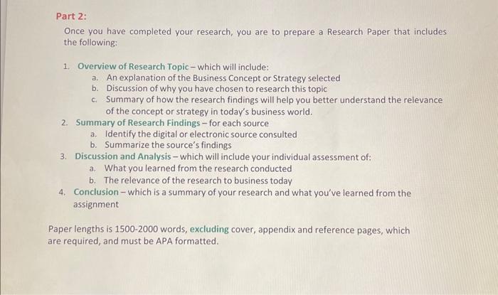 Goal This assignment will facilitate a comprehensive | Chegg.com