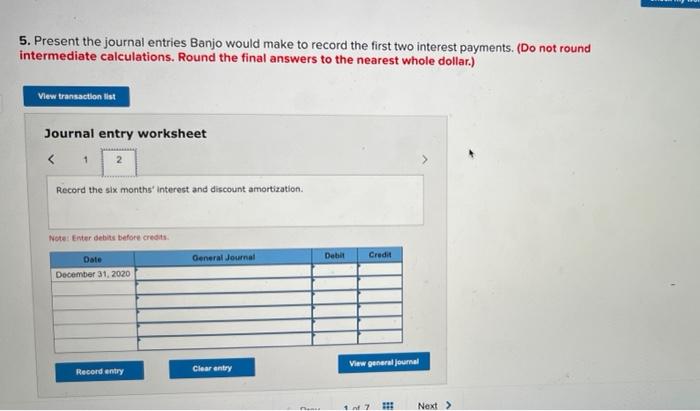 Solved Banjo Education Corp. issued a 4%, $160,000 bond that | Chegg.com