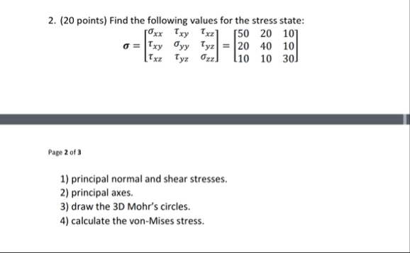Solved PLEASE USE EIGENVALUES AND EIGENVECTORS Find the | Chegg.com