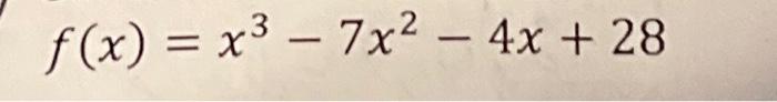 Solved Use The Rational Zeroes Theorem To Wrote The Function