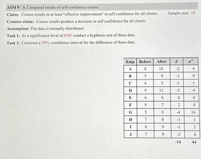 Solved ASM 9-1: Resident-students compared to | Chegg.com