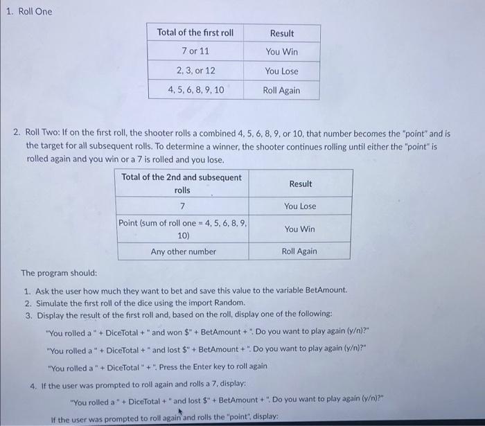 Solved Design Create a word document that includes: 1. A | Chegg.com
