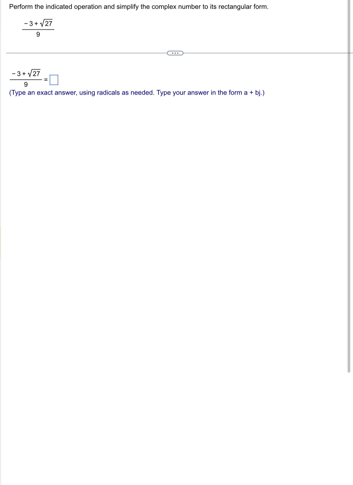 Solved Perform the indicated operation and simplify the | Chegg.com