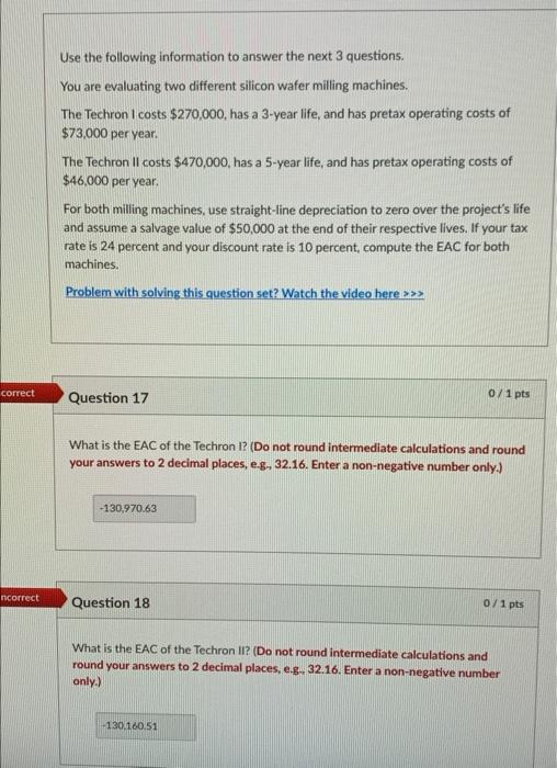 Solved Use the following information to answer the next 3 | Chegg.com