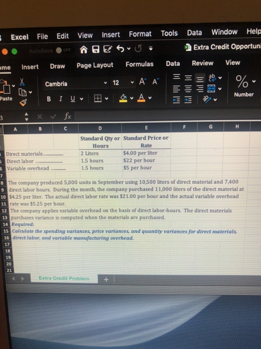 Solved Tools Excel File Edit AutoSave arr Insert Draw View | Chegg.com