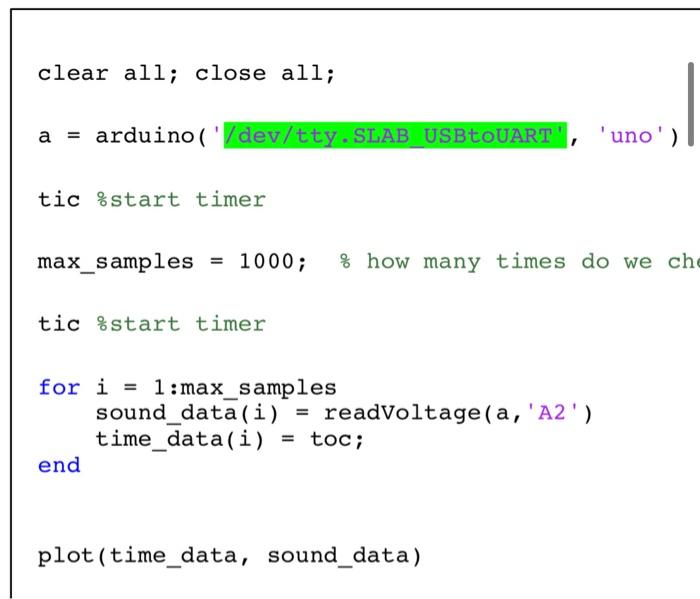 Solved Write A Program That Captures The Analogue Sound