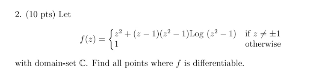 Solved (10 ﻿pts) | Chegg.com
