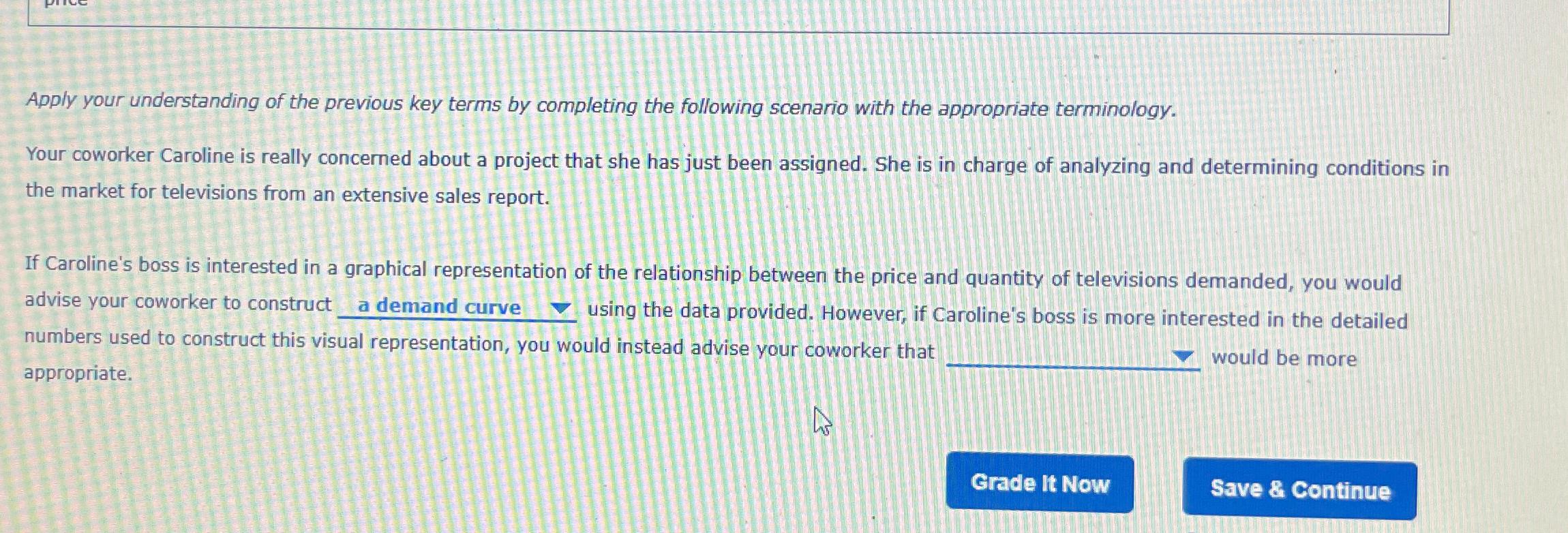 Solved Apply your understanding of the previous key terms by | Chegg.com