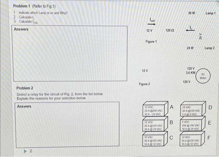 Solved Problem.1 (Refer to Fia.1)Problem 1 (Refer to Fig.1) | Chegg.com