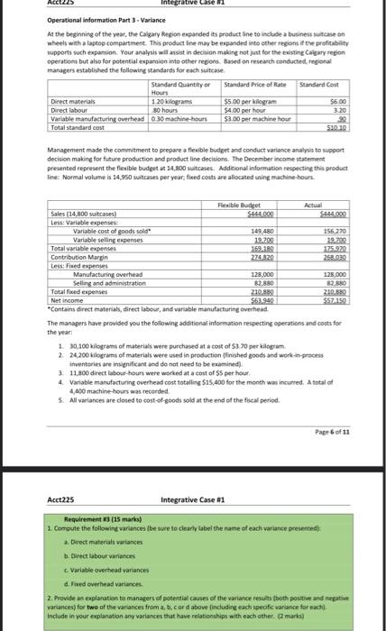 Solved Requirement \#3 (15 marks) 1. Compute the following | Chegg.com