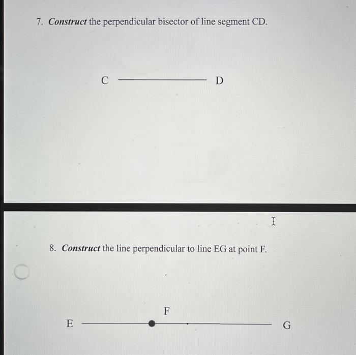 Solved 4. Given a line segment of length a as shown, | Chegg.com