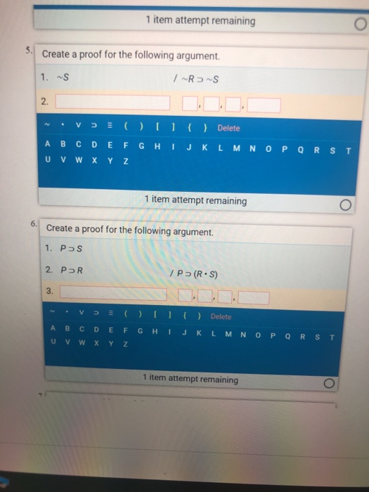 Solved 1. Create a proof for the following argument. 1. BC | Chegg.com