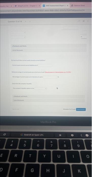 Solved Current Attempt in Progress. The adjusted trial | Chegg.com
