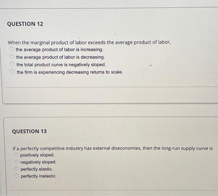 Solved A firm's shutdown point is the output and price at | Chegg.com