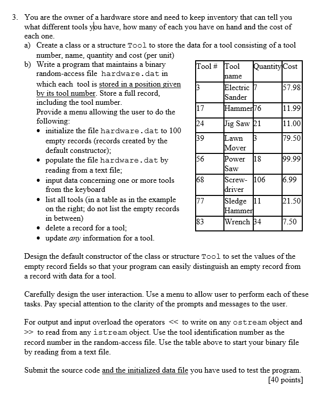 Solved Write in C++ ﻿please. Also not handwritten please | Chegg.com
