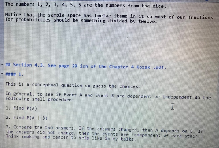 Solved The numbers 1, 2, 3, 4, 5, 6 are the numbers from the | Chegg.com