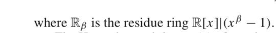 Solved I need definition and examplewhere Rβ ﻿is the residue | Chegg.com