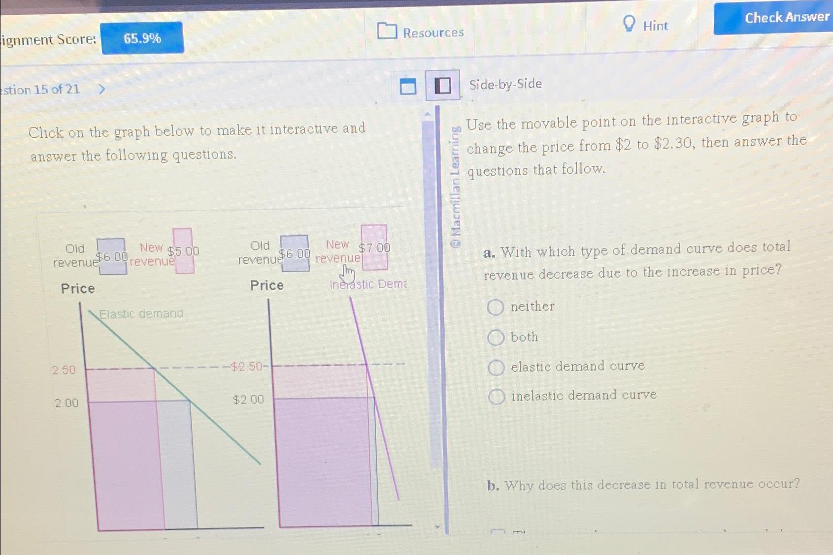 Solved ignment Score:ResourcesHintstion 15 ﻿of 21Click on | Chegg.com