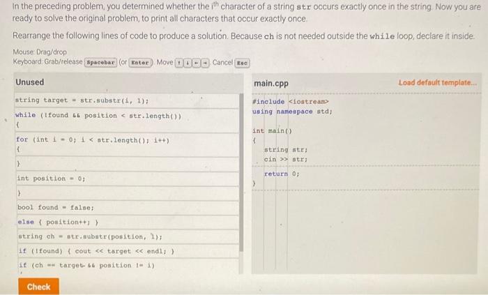 Solved In the preceding problem, you determined whether the | Chegg.com