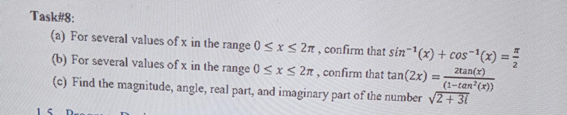 Solved solve and write the code clearly ASAP please | Chegg.com
