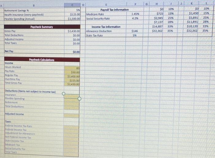 (1.5) Reference the health insurance deduction. a. | Chegg.com