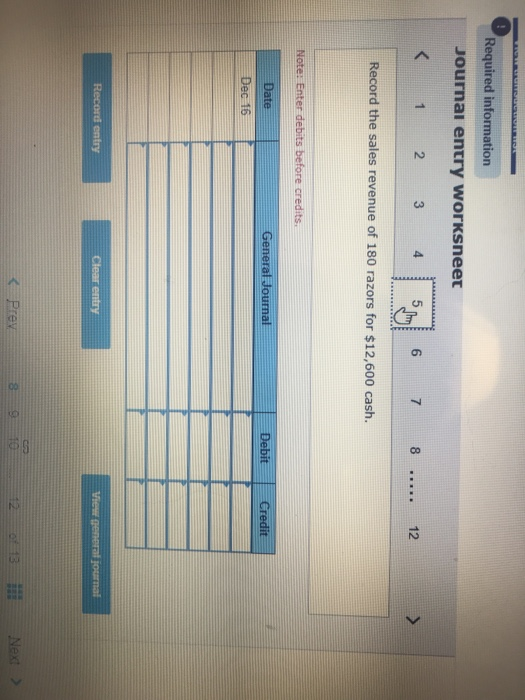 Solved Required information The following information | Chegg.com