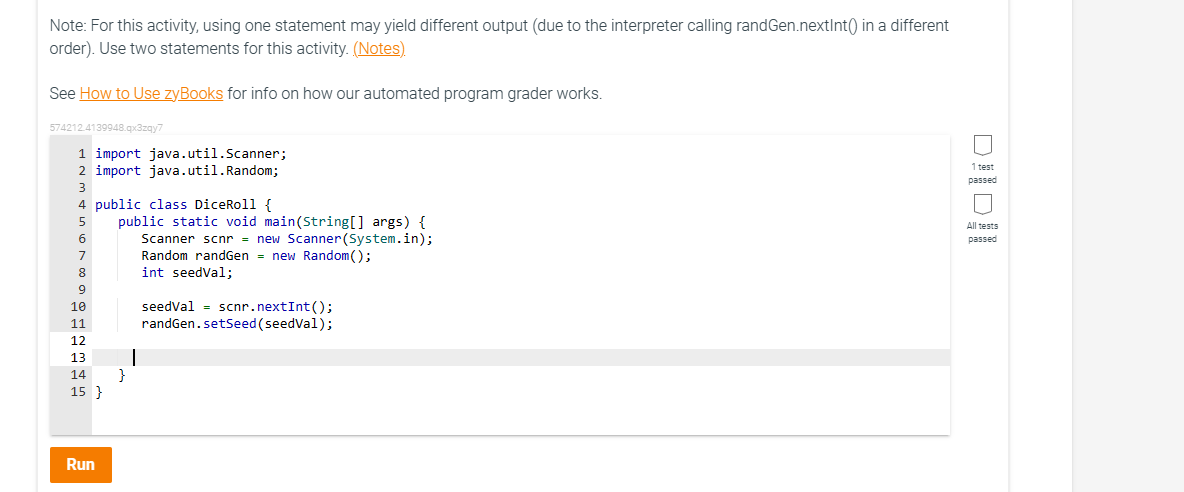 Note: For this activity, using one statement may | Chegg.com