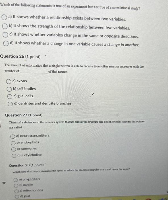 Solved Which of the following statements is true of an | Chegg.com