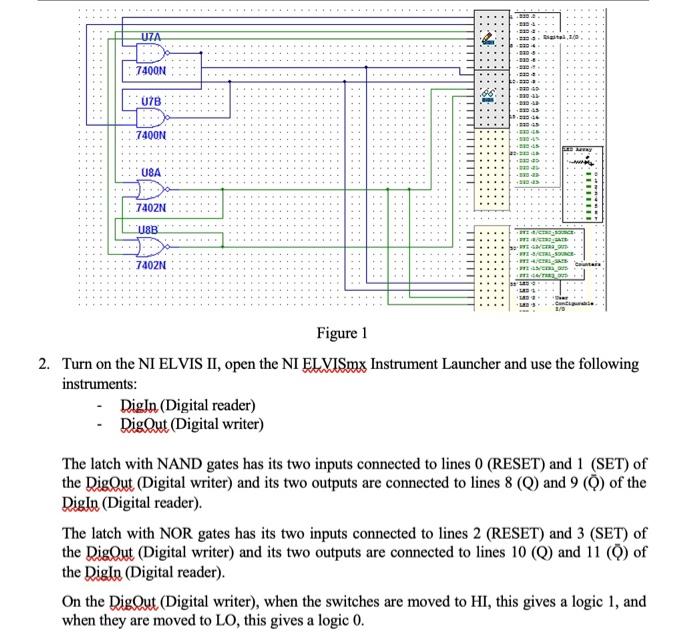 Solved 2. Turn on the NI ELVIS II, open the NI ELVISmx | Chegg.com
