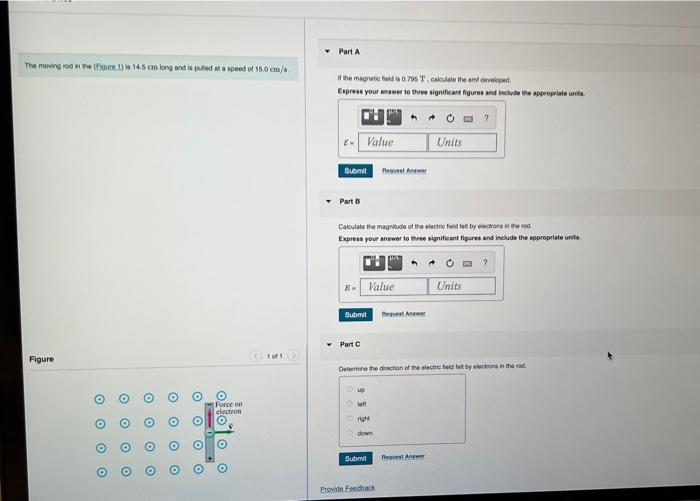 Solved If the megnatio feld is 0.795 T T, calculate the end | Chegg.com