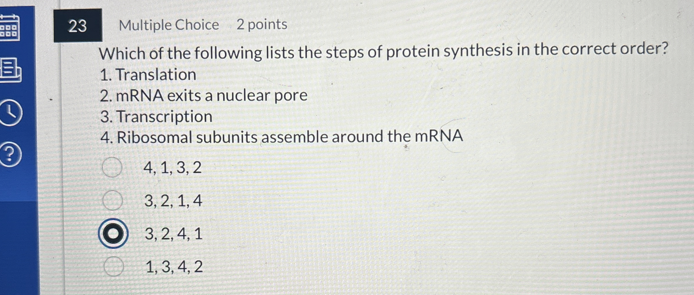 Solved 23Multiple Choice2 pointsWhich of the following | Chegg.com Solved 23Multiple Choice2 pointsWhich of the following | Chegg.com