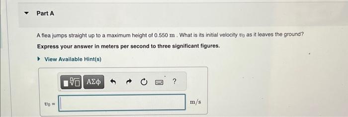 Solved In this problem, you will apply kinematic equations | Chegg.com