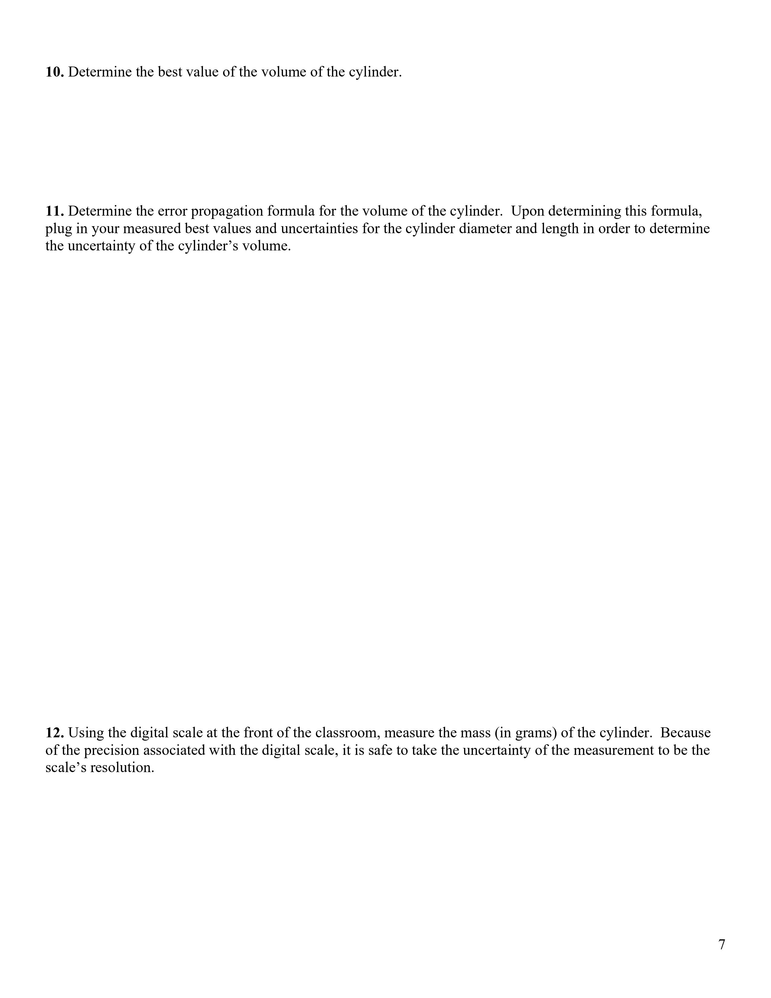 Solved Determine the best value of the volume of the | Chegg.com