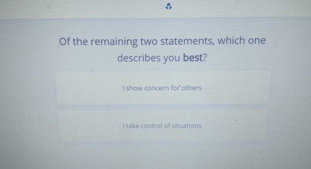 Solved Of the remaining two statements, which one describes | Chegg.com