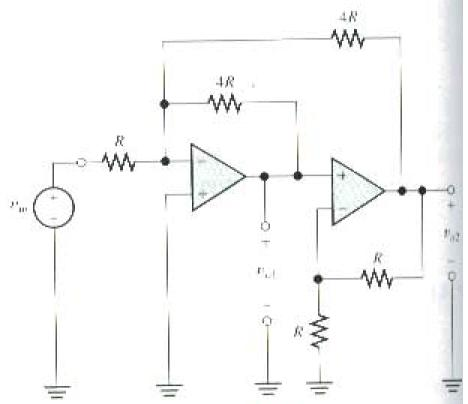 Solved Use the summing point constraint ( for both op-amps) | Chegg.com